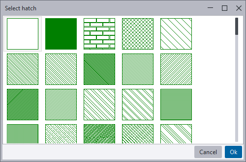Hatching reference objects in drawing (m160) | Trimble User Assistance